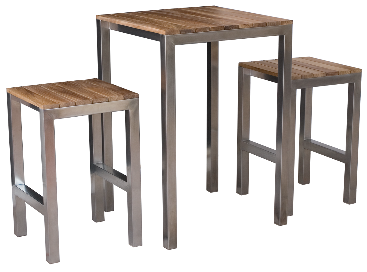 SUMO Bar Table and Stool Set – Calazzo